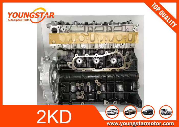 2KD 2KD-FTV Motor de bloque largo de aluminio para Toyota Hiace Hilux